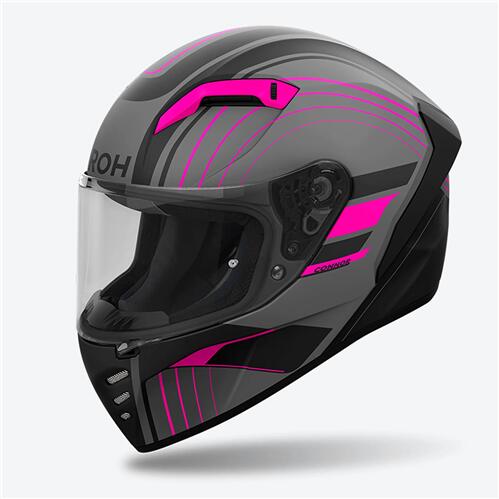 Connor Achieve Pink Matte Helmet - Moto | Hyper Ride