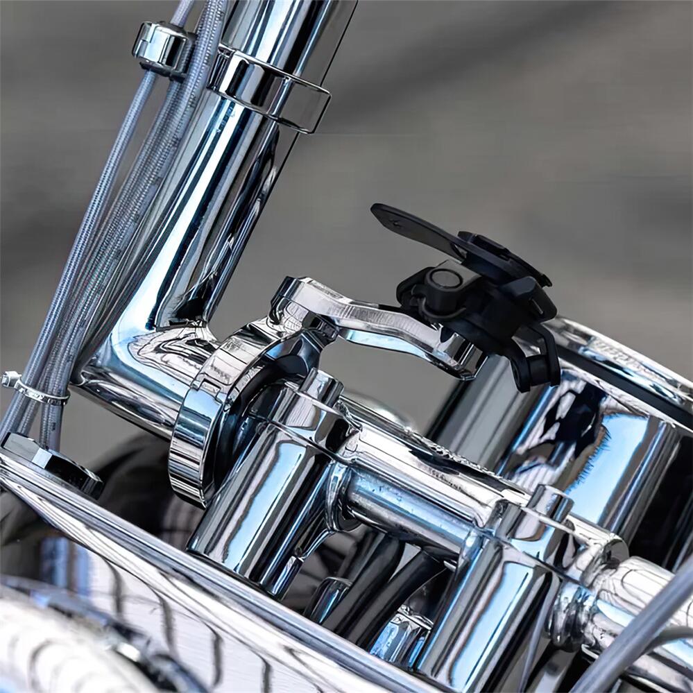 Motorcycle Handlebar Mount Pro Chrome - Accessories | Hyper Ride