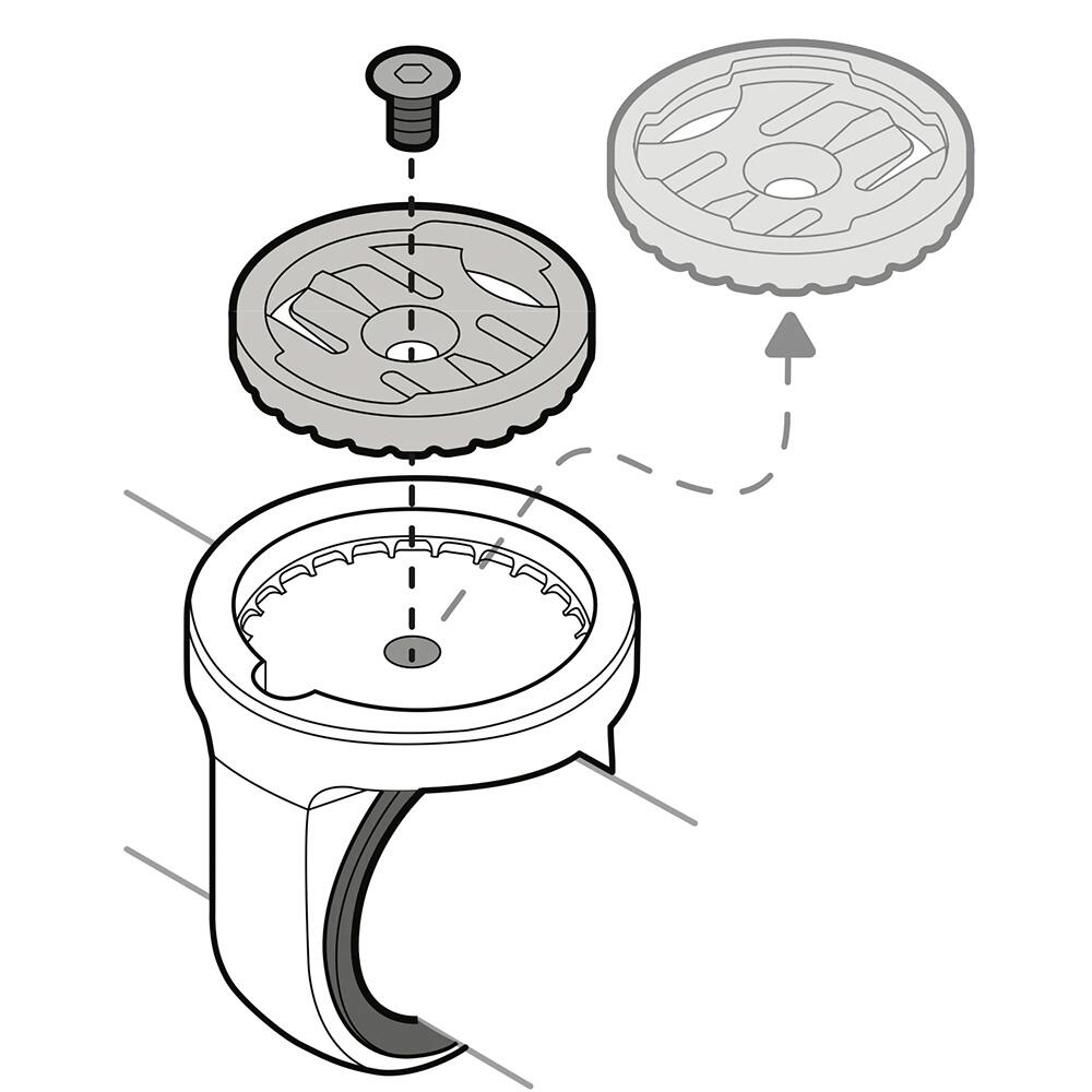 Moto I To Moto Ii Mount Insert Adapter - Moto | Hyper Ride