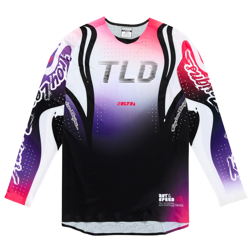 Se Ultra Jersey Drip Black / Purple - Moto | Hyper Ride