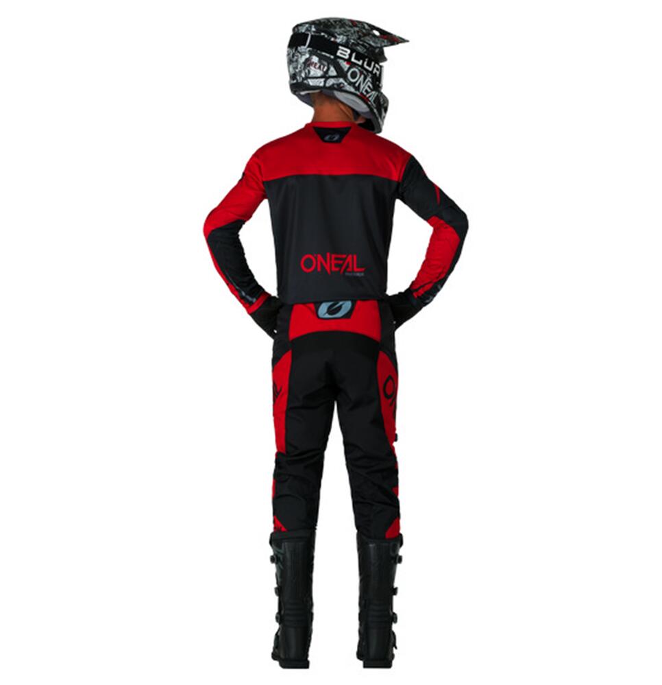 2026 Element V6 Jersey Racewear Black Red - Moto | Hyper Ride