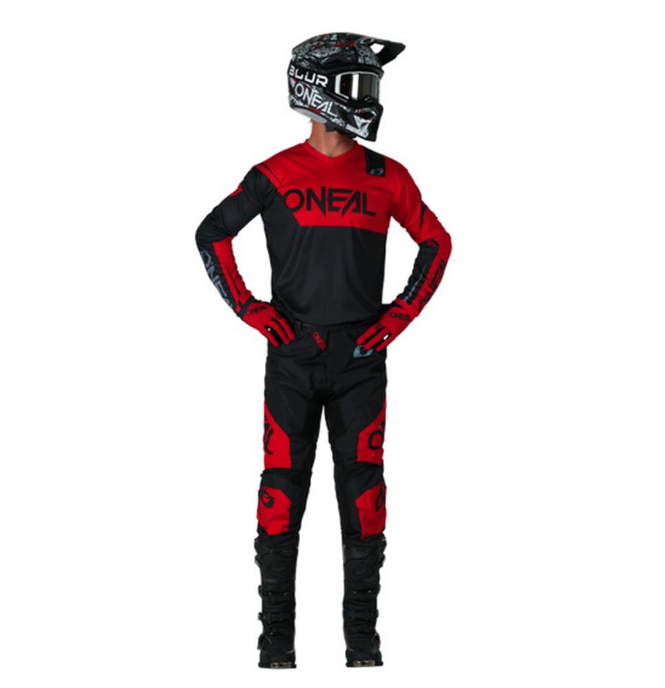 2026 Element V6 Jersey Racewear Black Red - Moto | Hyper Ride