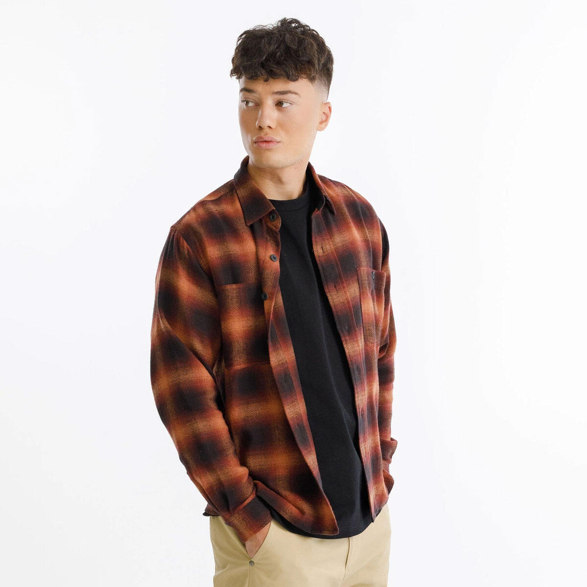 Buscemi Shirt - Red Check - Clothing | Hyper Ride