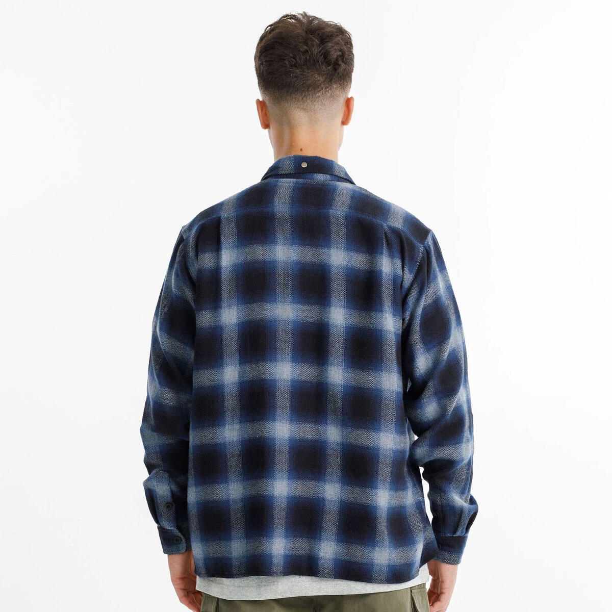 Buscemi Shirt - Blue Check - Clothing | Hyper Ride