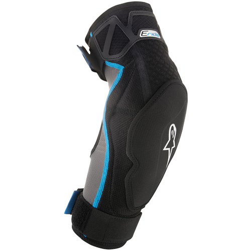E-Ride Elbow Protector Black Cyan - Bike | Hyper Drive