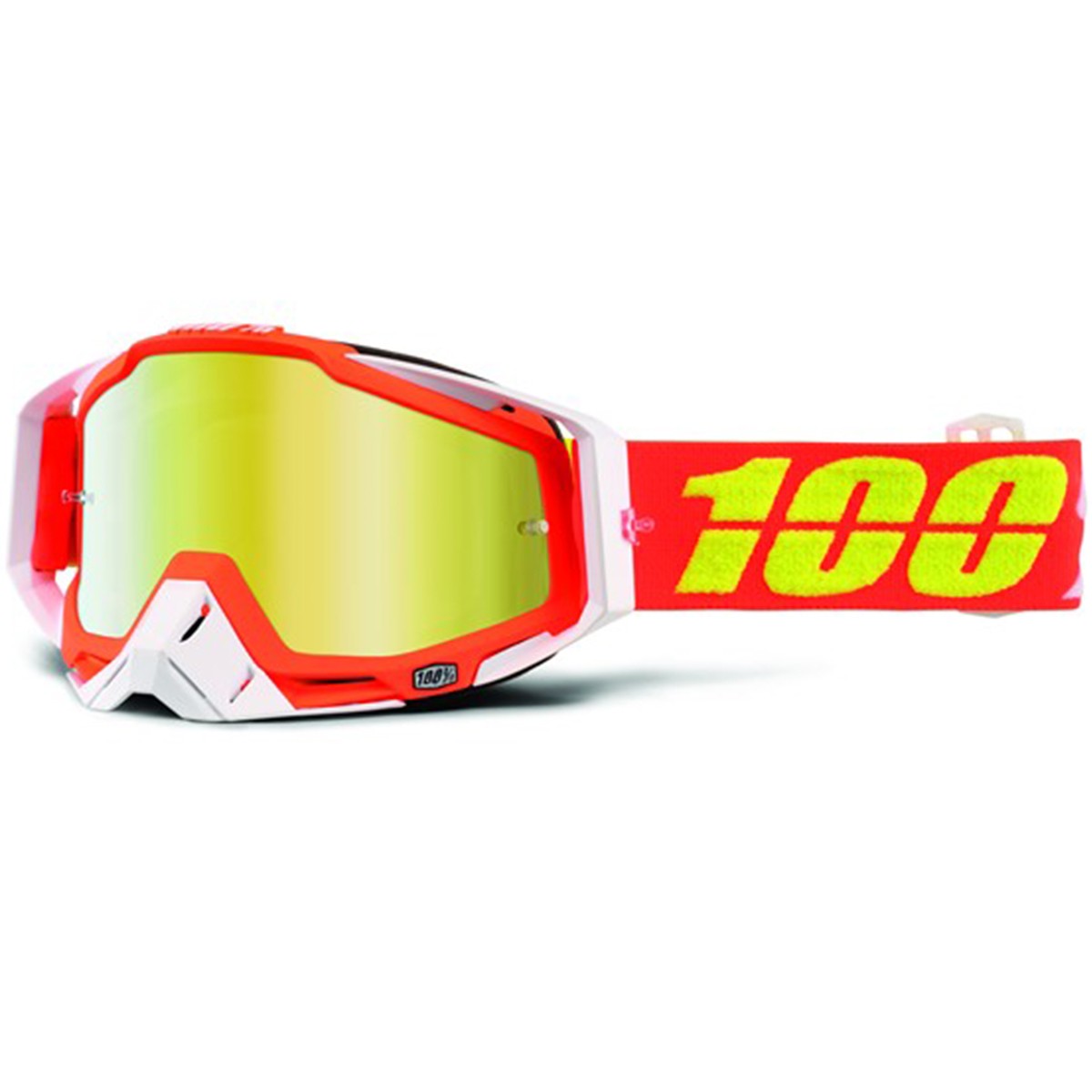 Racecraft Moto Goggle Razmataz - Mirror Gold Lens - Bike | Hyper Drive