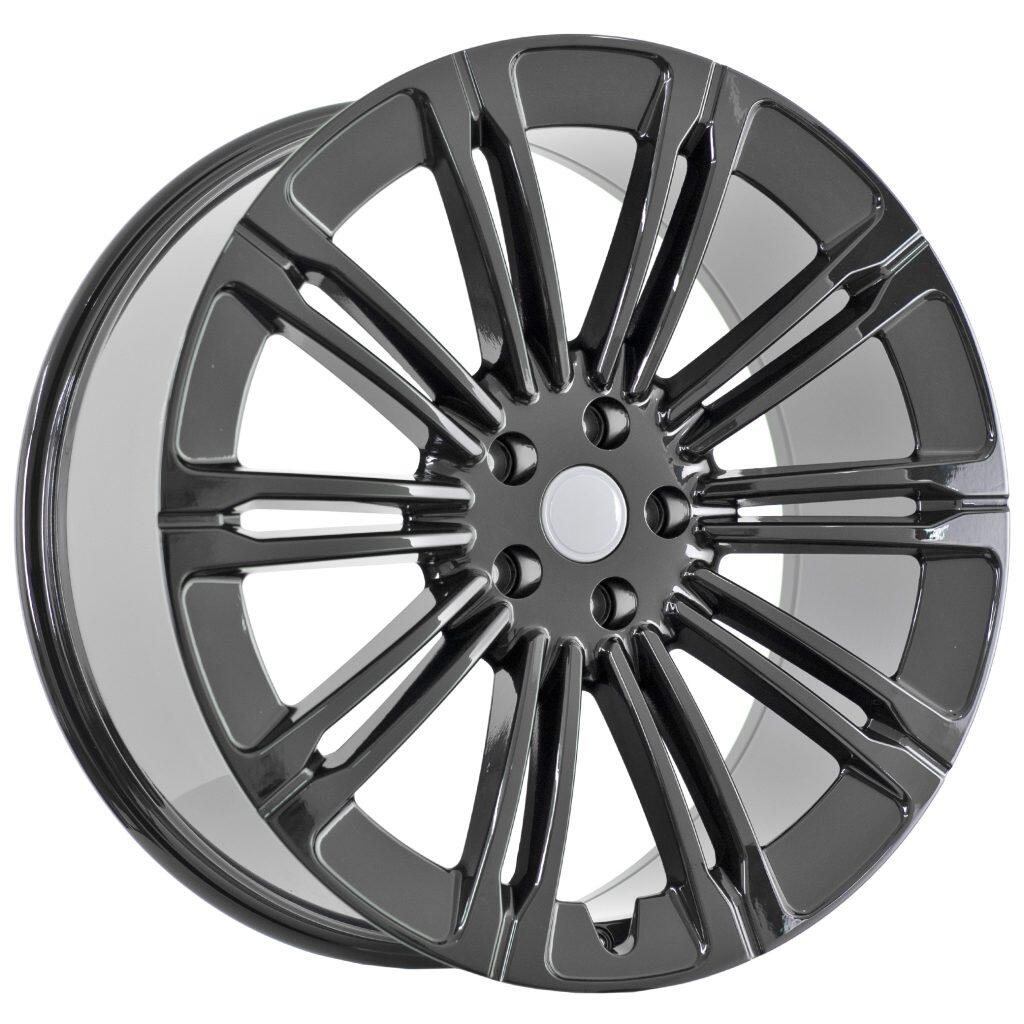 D1808 Gloss Black - Wheels | Hyper Drive