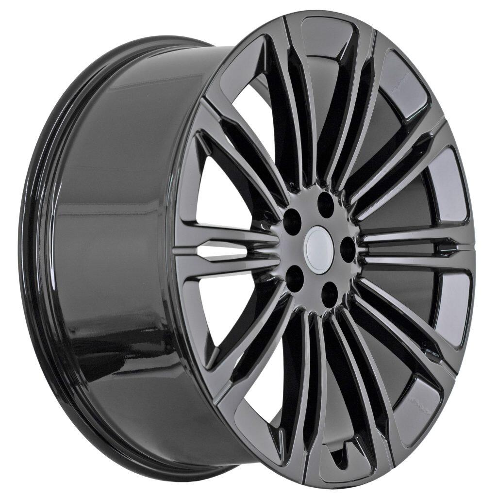 D1808 Gloss Black - Wheels | Hyper Drive